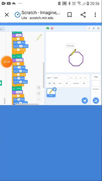 I made shapes on scratch - YouTube