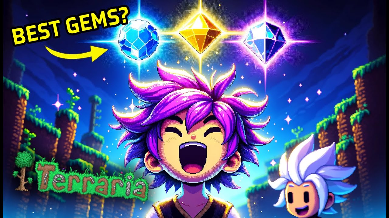 I Made The BEST JEWELRY EVER In Terraria - YouTube