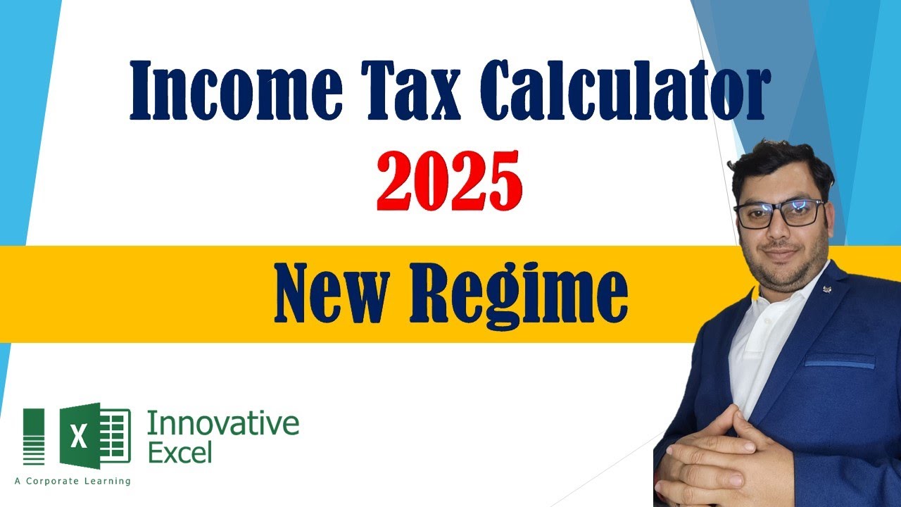 NEW Income Tax Calculation 2025-26 In Excel - YouTube
