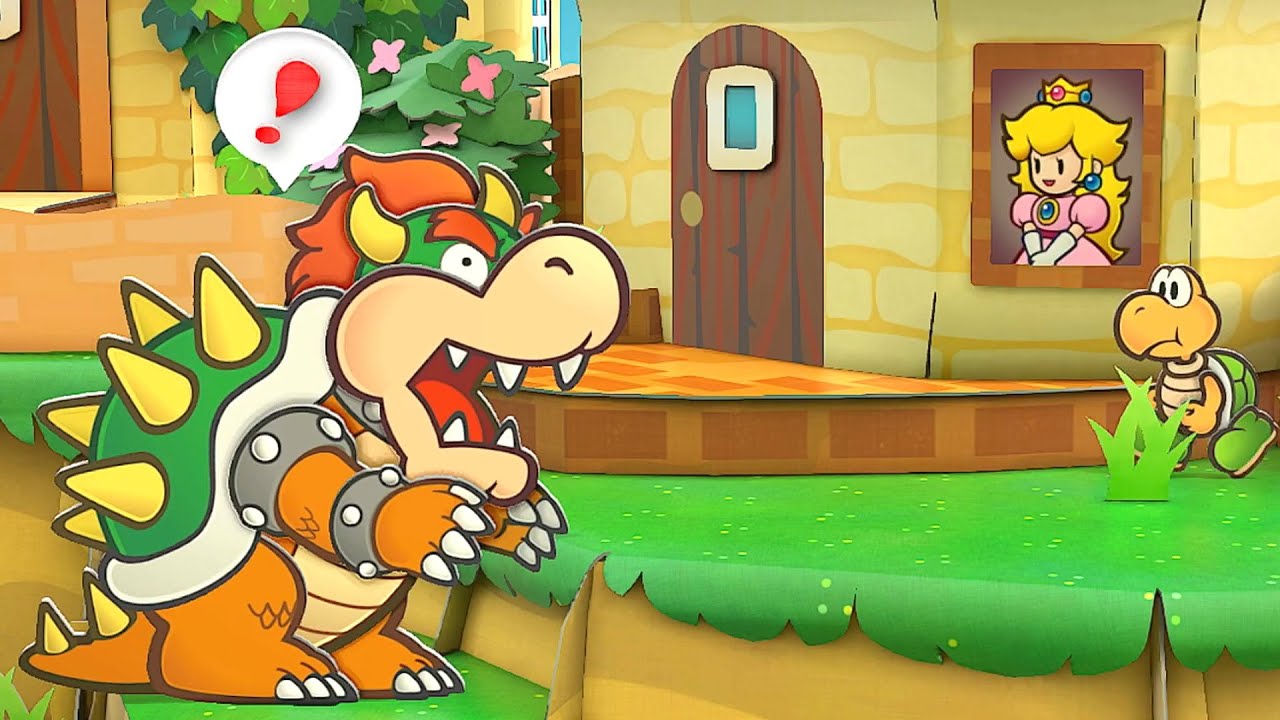 ALL BOWSER CUTSCENES + BOWSER LEVELS + BOWSER BOSS FIGHTS!! *Paper ...