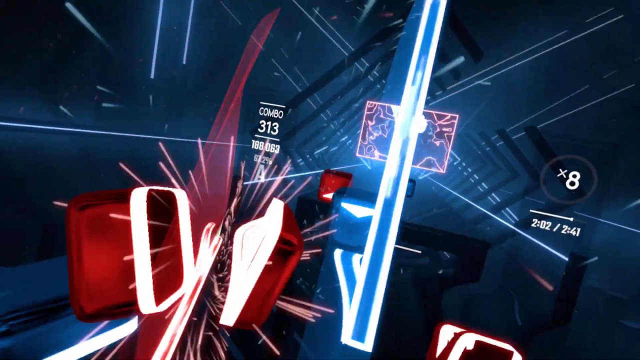 Beat Saber - Escape | Expert | Full Combo | VR Noob - YouTube