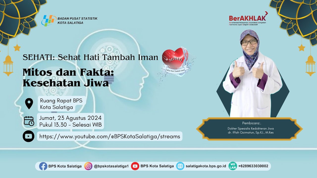 SEHATI | dr. Iffah Qoimatun, Sp. KJ., M. Kes. | Mitos dan Fakta ...