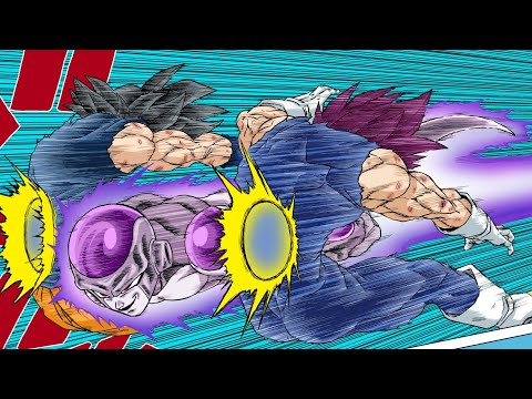 FRIEZA DESTROYS EVERYONE MANGA [COLOR]