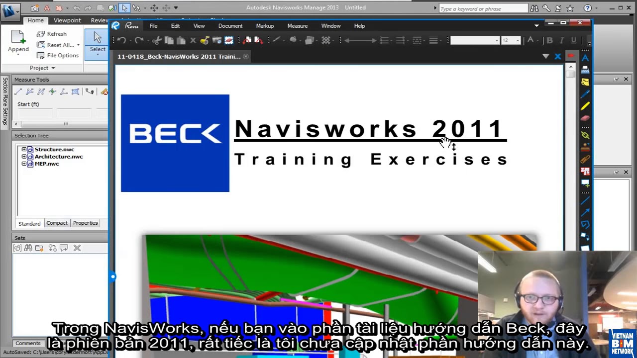 NavisWorks Training- Appending Files and Filetypes - YouTube