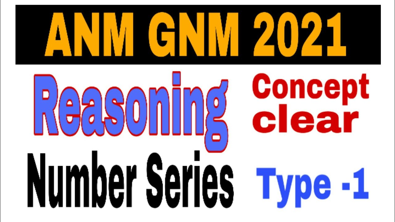 Anm Gnm Reasoning // Number Series Type-1 - YouTube