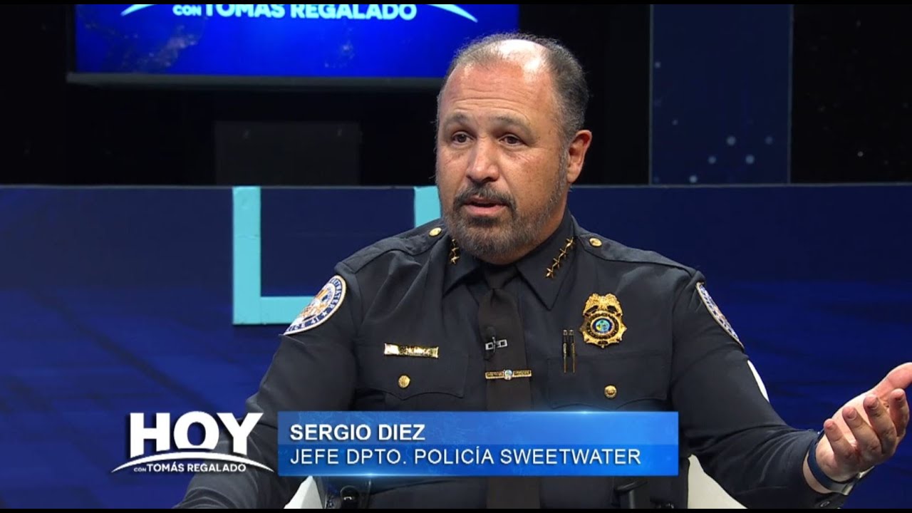 Hoy con Tomás Regalado 03-02-24 entrevista a Sergio Diez, Jefe del Dpto. de policía de ...