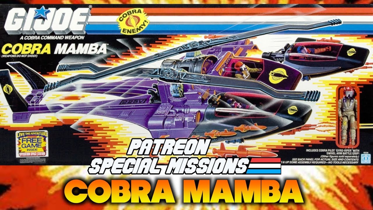 Patreon Special Missions: G.I. Joe Cobra Mamba (1987) - YouTube