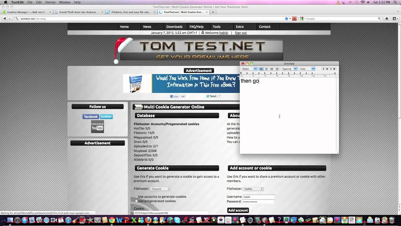 How to get premium accounts for free - YouTube