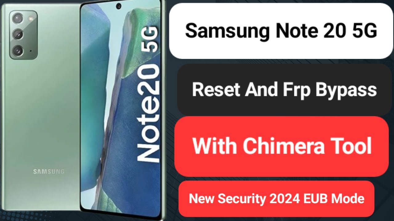 Samsung Note 20 5G Reset And Frp Bypass||SM-N981B||New Security 1 March ...