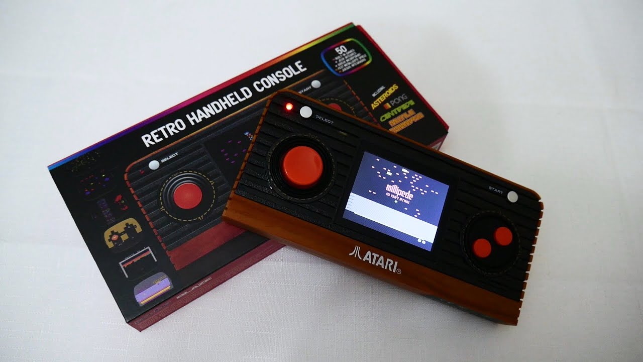 Atari Retro Handheld Console - My Take - YouTube