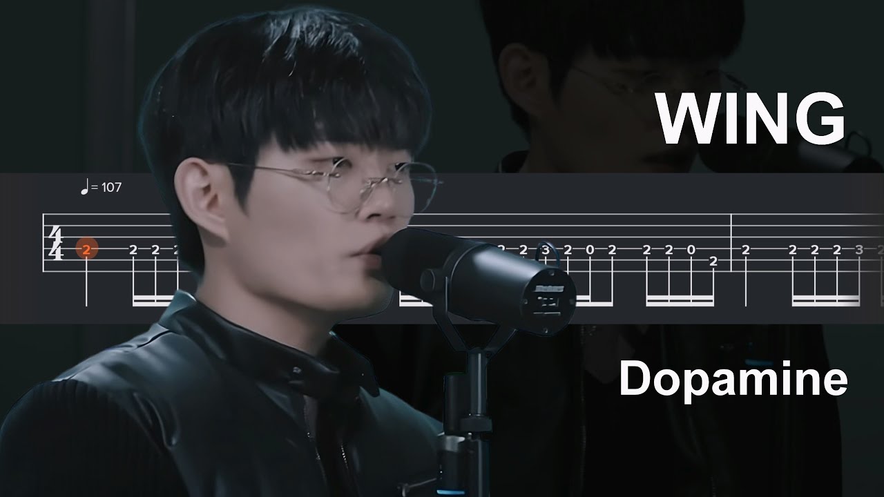WING - Dopamine Guitar Tutorial [Tab] - YouTube