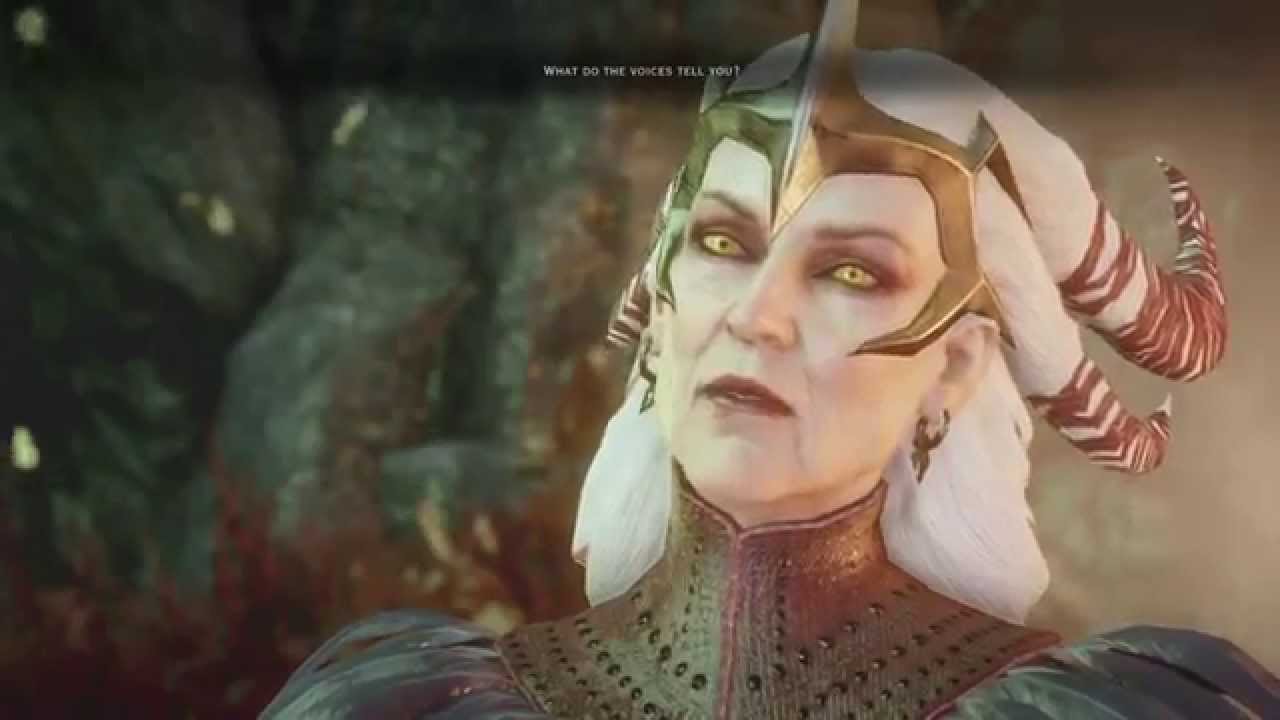 Dragon Age Inquisition Flemeth cameo - YouTube