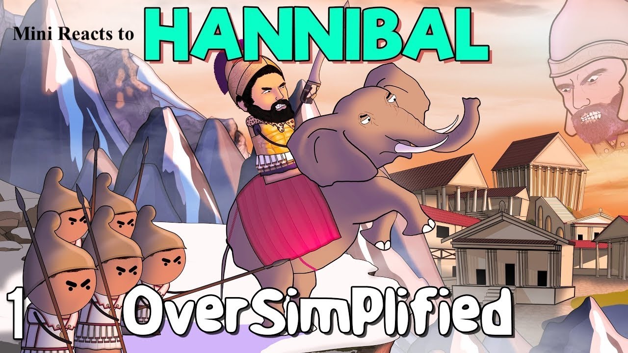 Mini reacts to The Second Punic War (part 1) by OverSimplified - YouTube
