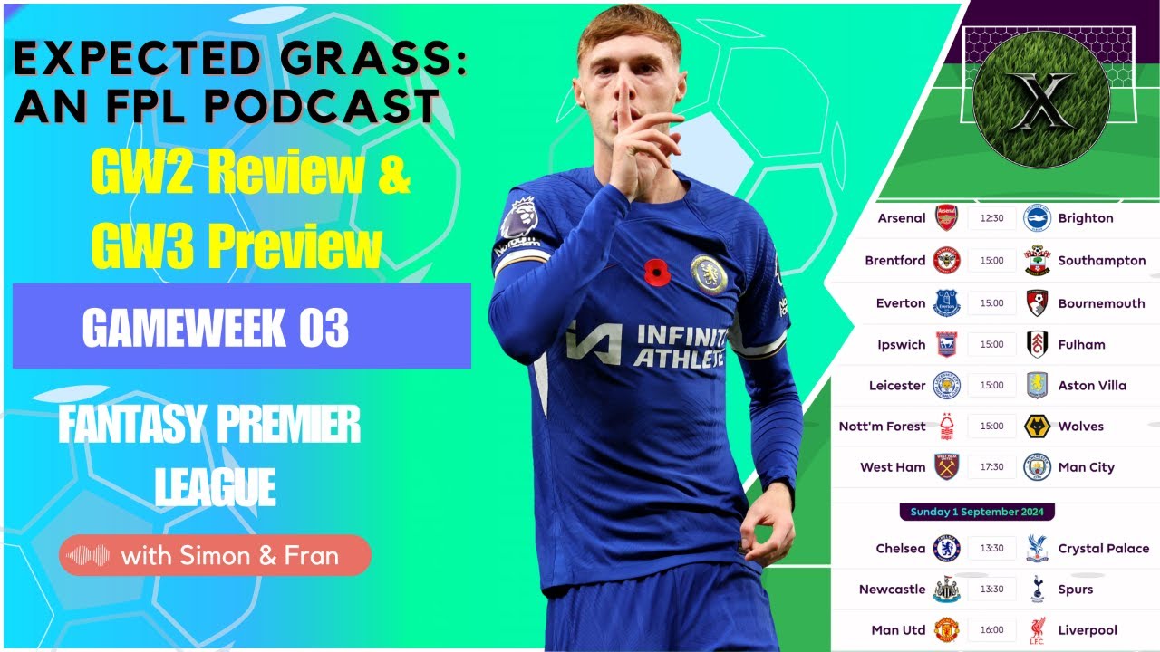 S1E3: Simon + Special Guest Fran Review FPL GW2 & Preview GW3 - YouTube