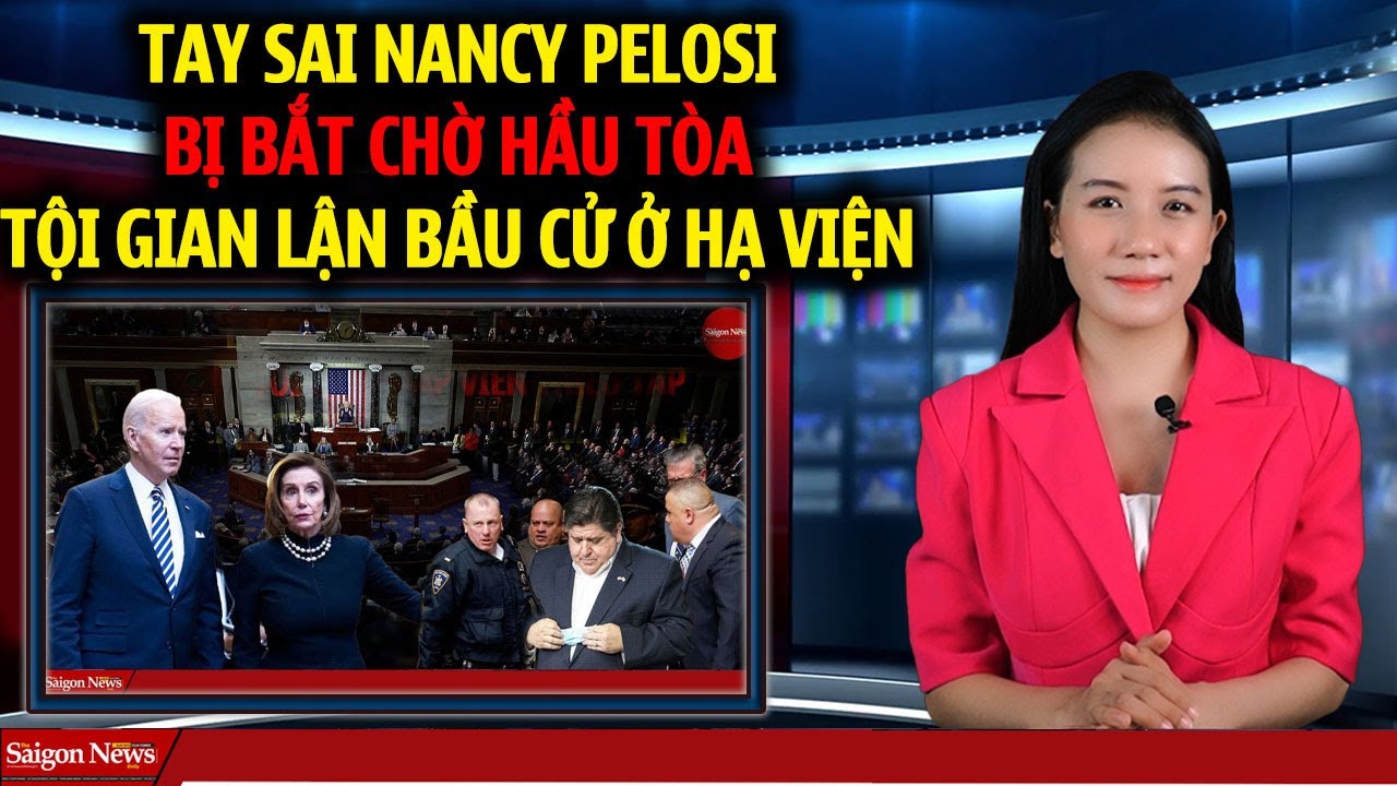 RÚNG ĐỘNG HOA KỲ: Tay sai Nancy Pelosi bị bắt chờ hầu tòa tội j.an l.ận ...