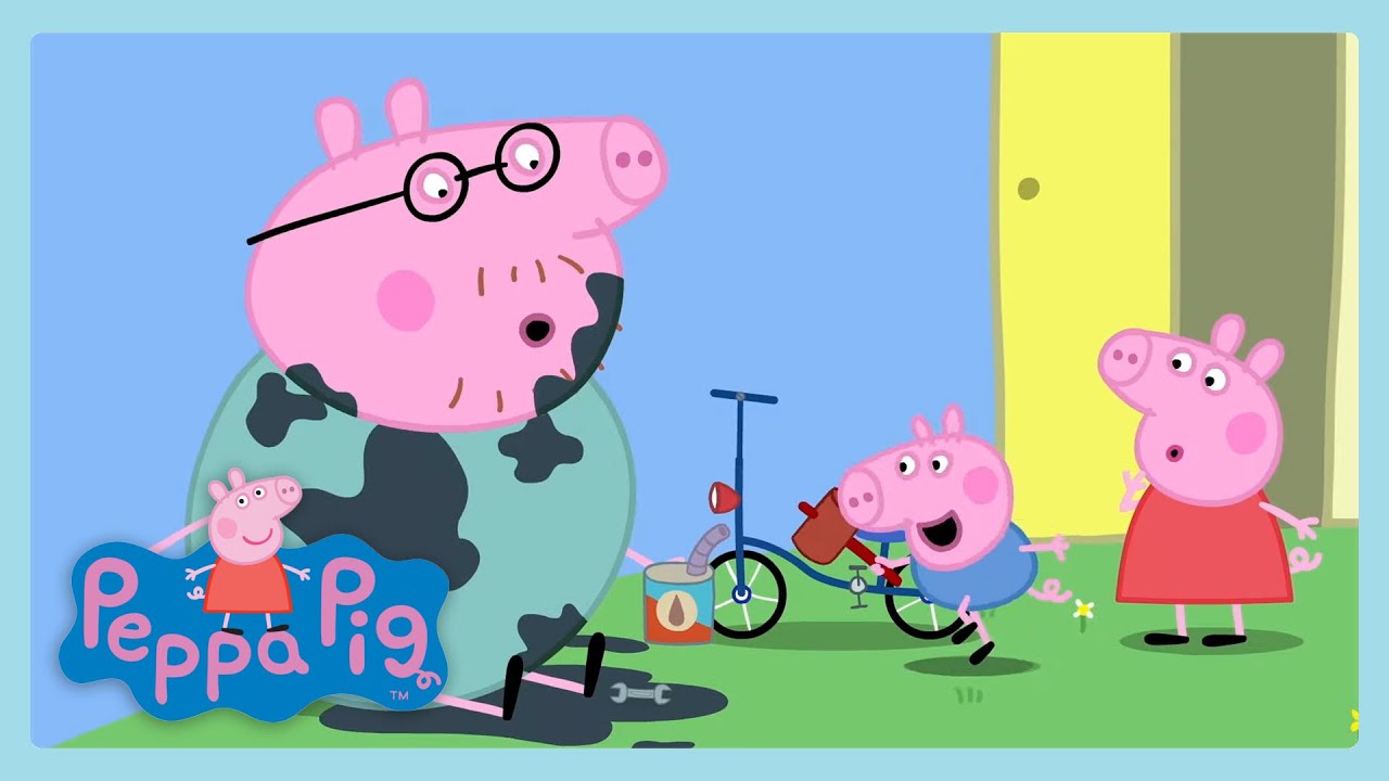 Helping Daddy Pig | Peppa Pig | WildBrain Little Ones - YouTube