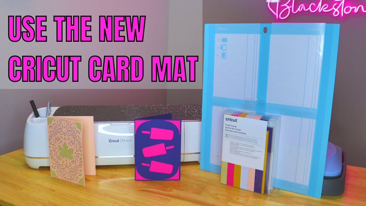 How to use the Cricut card mat add multiple project to one Canvas - YouTube
