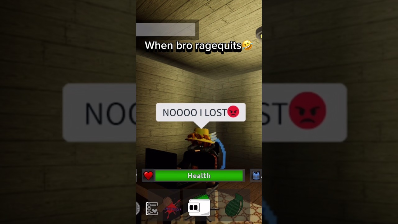 When bro lost a game🤣 #roblox #robloxfunny #fypシ #funny - YouTube