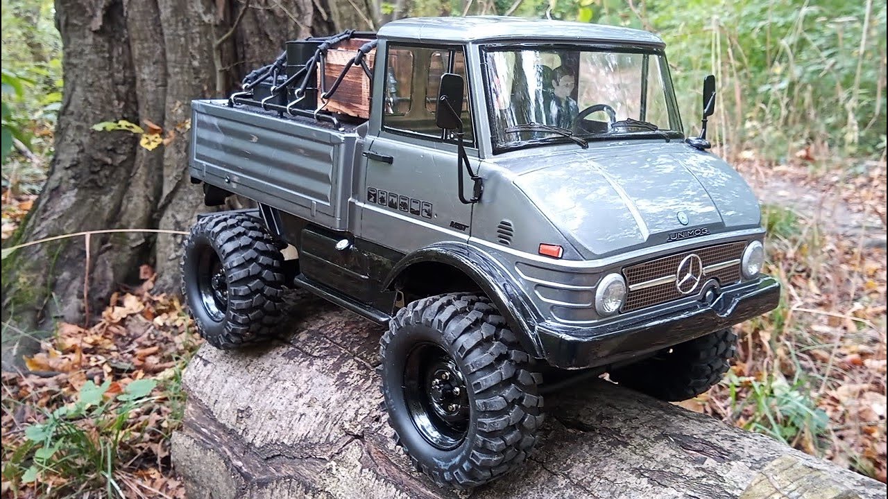 MB Unimog 406 (Tamiya), CMX (MST), RC 1:10 - 02 - YouTube