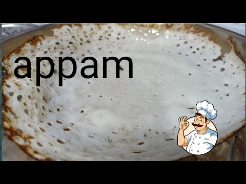 appam recipe|how to make appam maavu |appam batter in mixie |appam ...