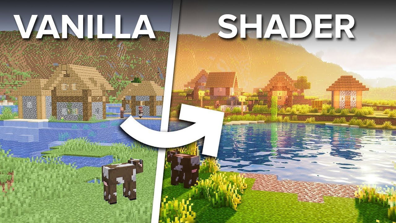 MINECRAFT WITH SHADERS IS LIFE-CHANGING - YouTube