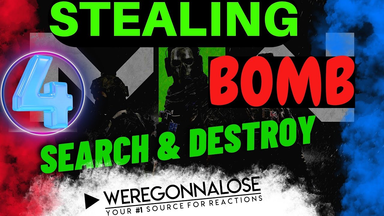 Stealing Bomb in Call of Duty MW2 2022 | Search and Destroy Gameplay ...