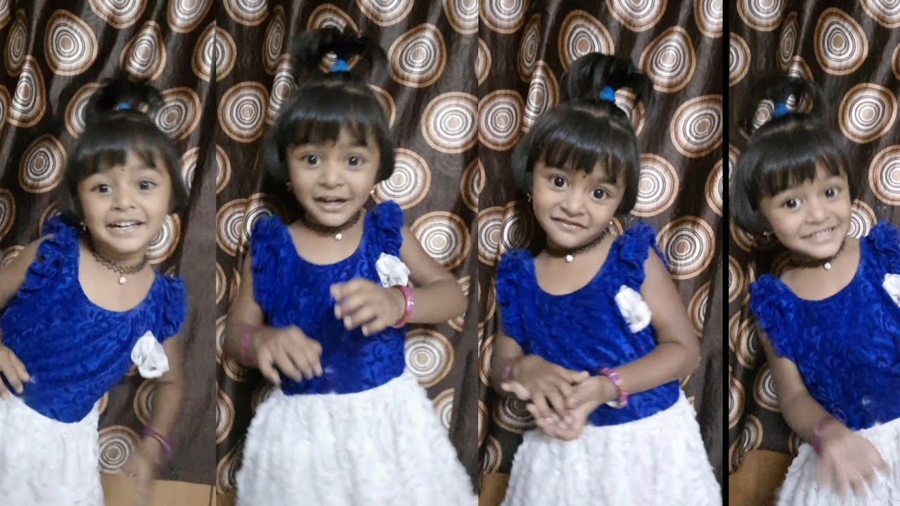Baby saraa singing ABCD rhymes😍dance Vera level in end😜 don't miss it 🙄 ...