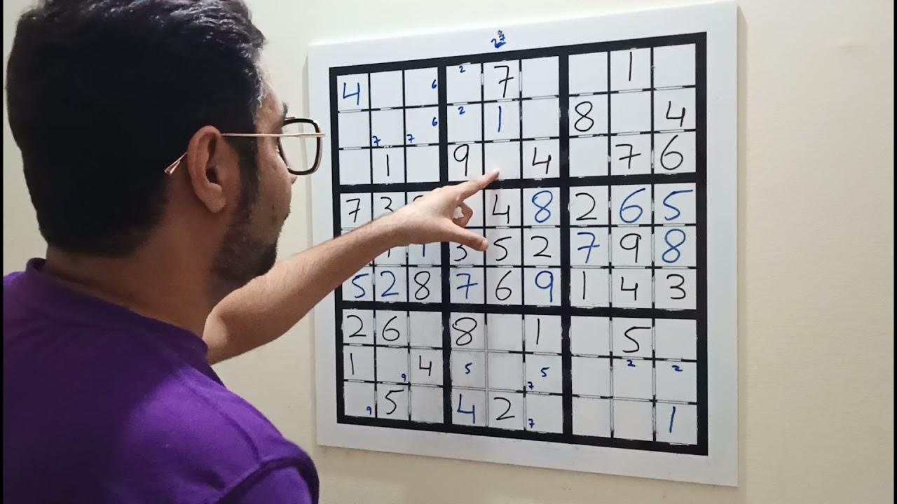 How to Solve SUDOKU Puzzle for Beginners - Sudoku Tutorials 2021 #27 ...