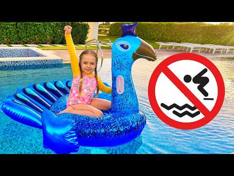 Anabella and Bogdan  Kids Stories about Pool and Summer Rules