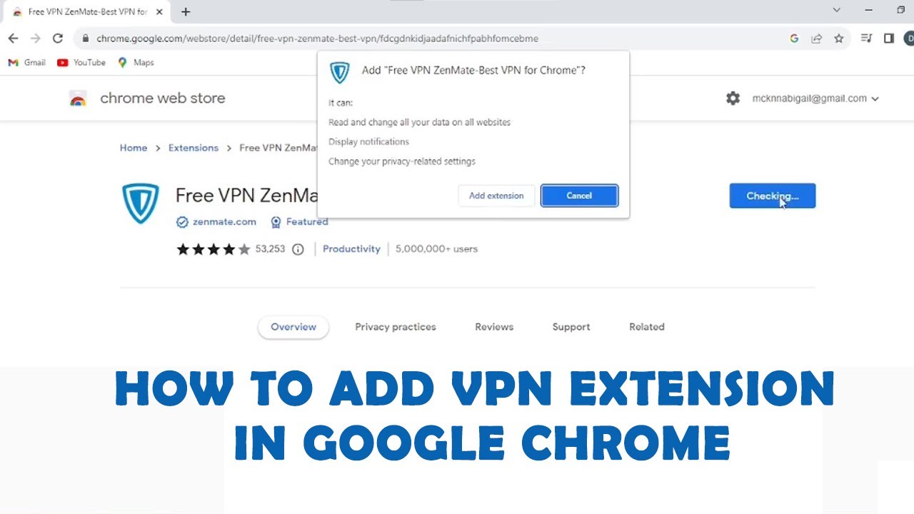 How to Download and Install free VPN for PC Chrome - SOLVED - YouTube