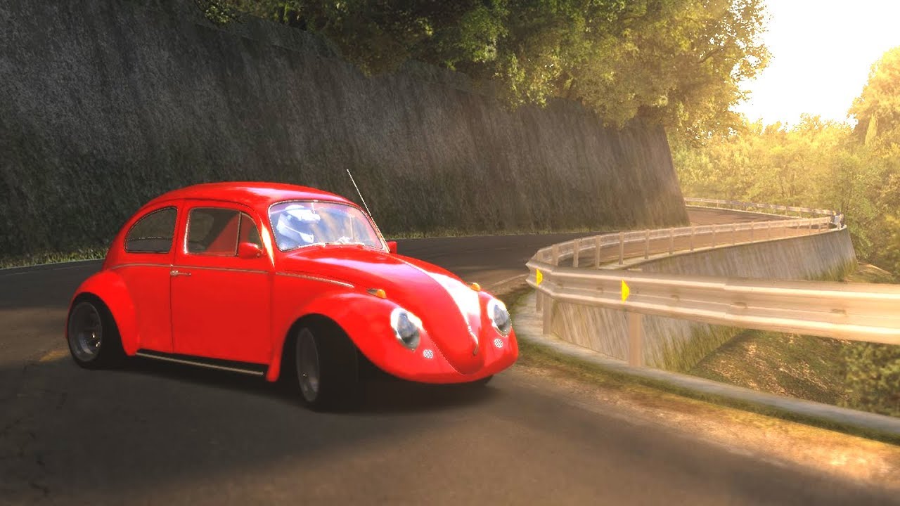 Será que o Fusca consegue fazer drift nas montanhas do Japão? - YouTube