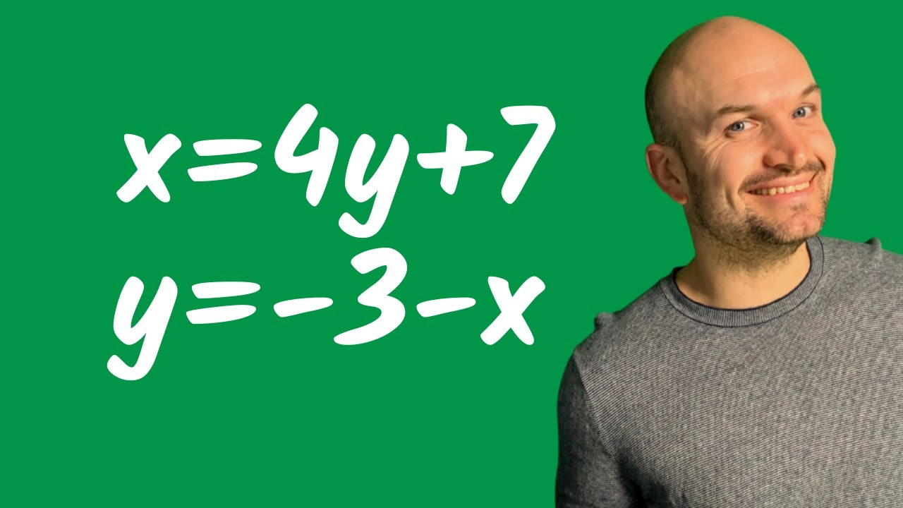 3 Easy Solve Systems Algebraically YouTube