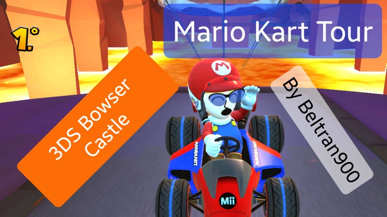 Mario Kart Tour 3ds Bowsers Castle Ludwig Cup 150cc Gameplay By