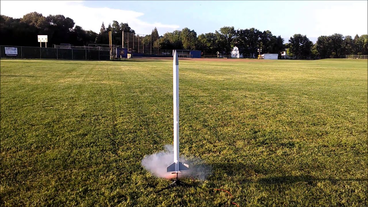 Homemade Rocket Launch - YouTube