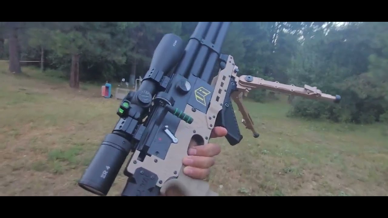 😈Air venturi Avenger 😈 A-tac terminator .22 1st blood☠️ - YouTube