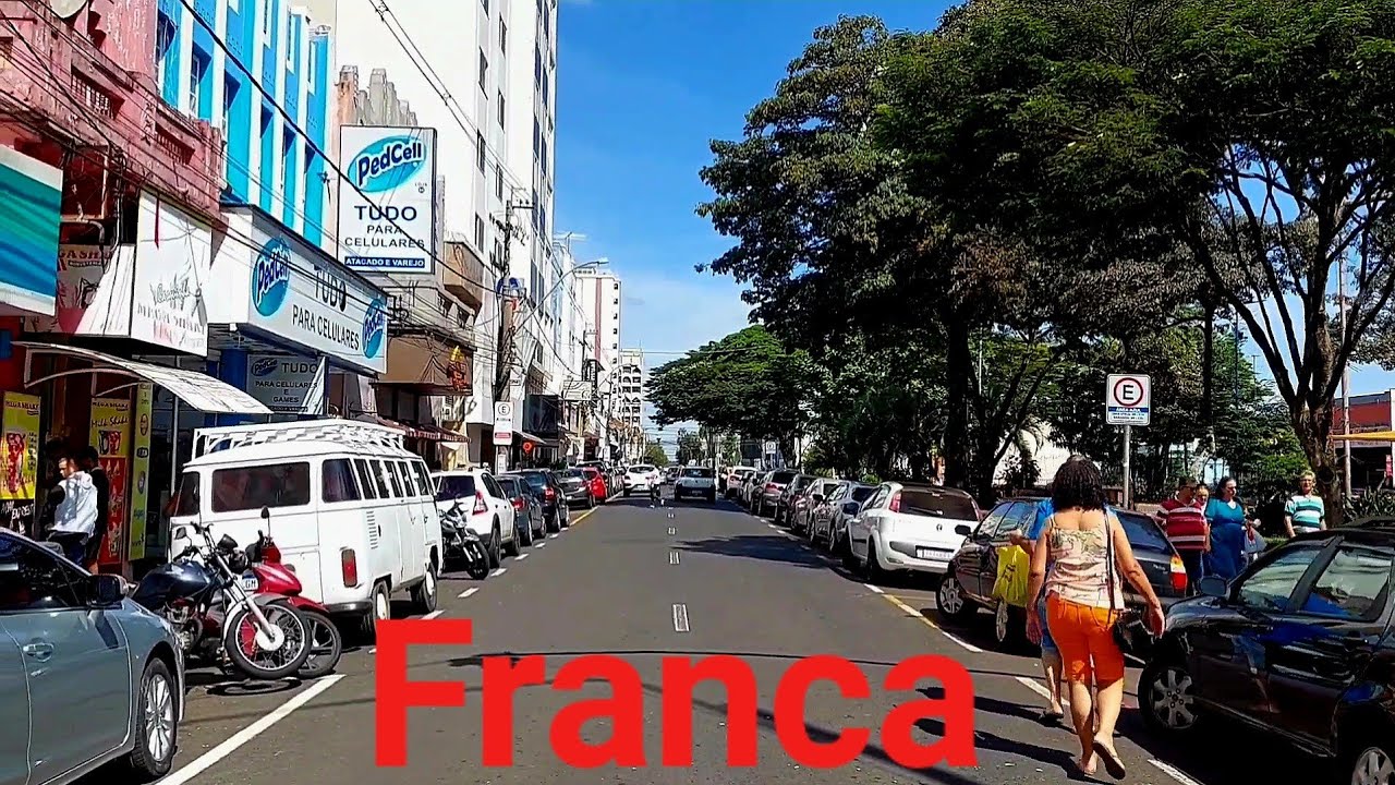 Um passeio pelo centro de Franca-SP Seguindo a pé - YouTube