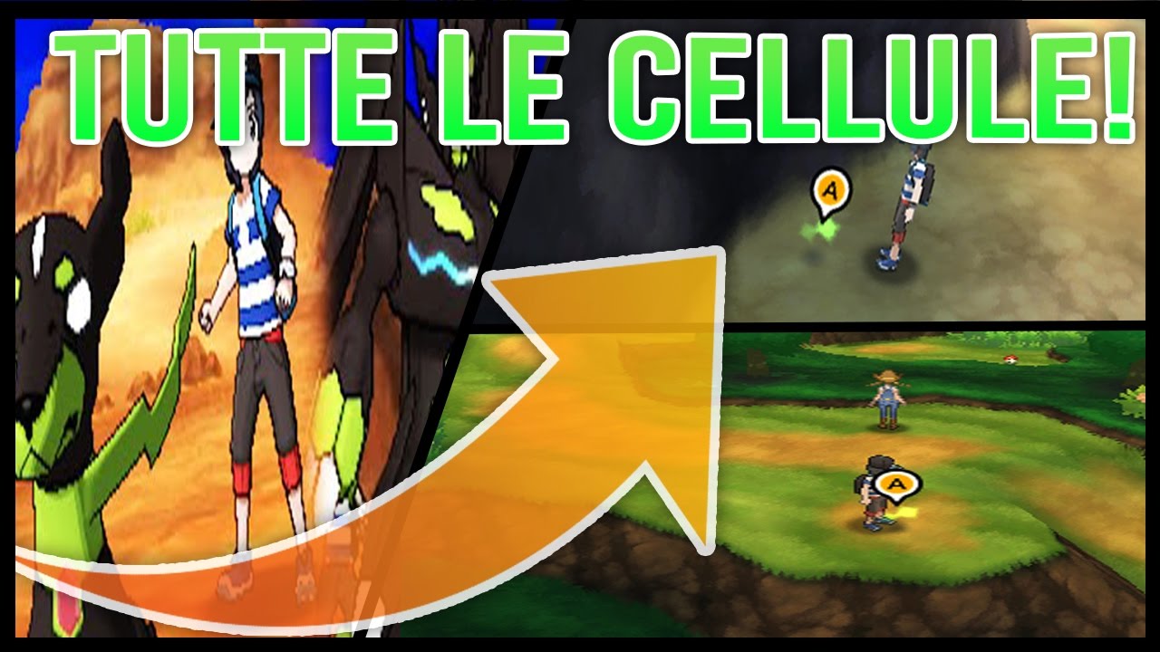 DOVE TROVARE TUTTE LE CELLULE E I NUCLEI DI ZYGARDE SU POKEMON SOLE E ...