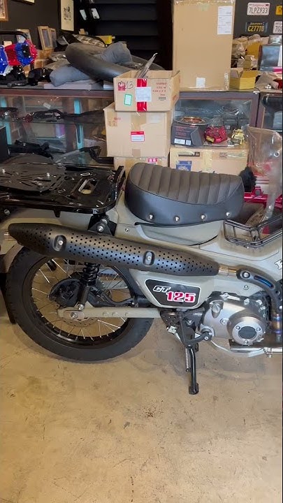 Honda CT125 by Monkey king shop Bangkok - YouTube