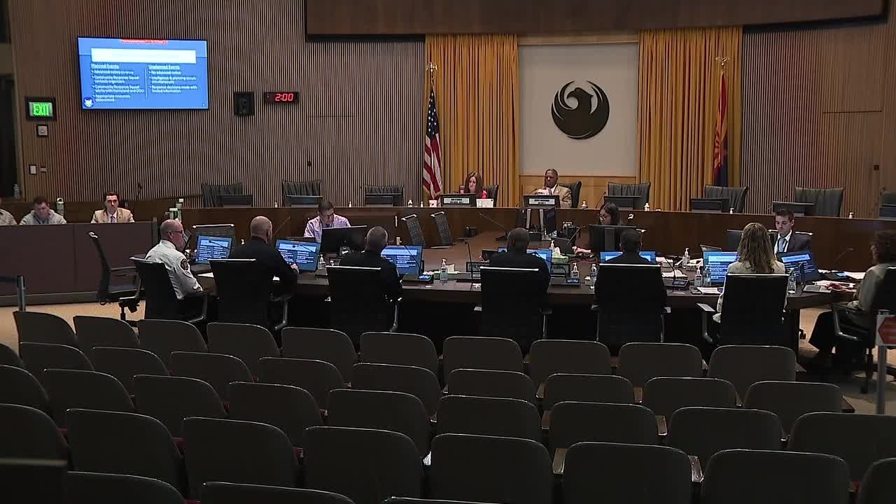 Phoenix police outline protest response protocol - YouTube