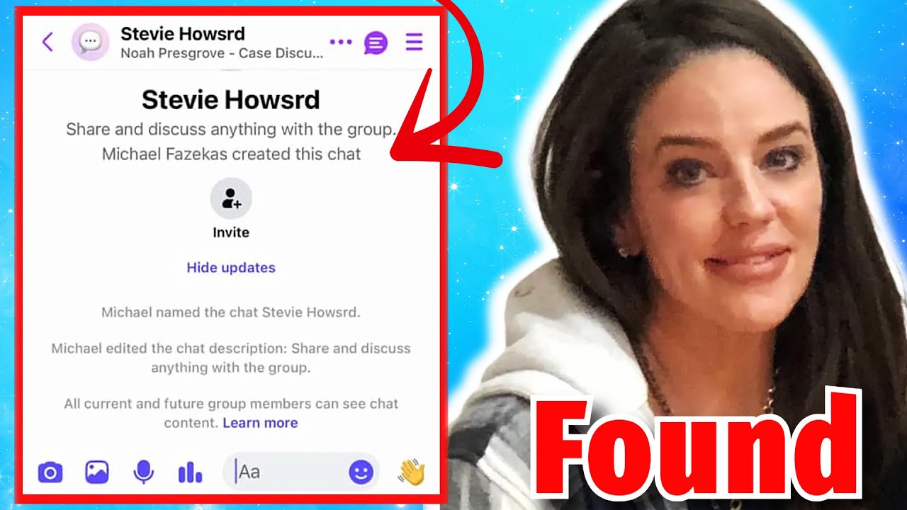 Strange "Stevie Howard" Group Chat Found With Shocking Twist #noahpresgrove - YouTube