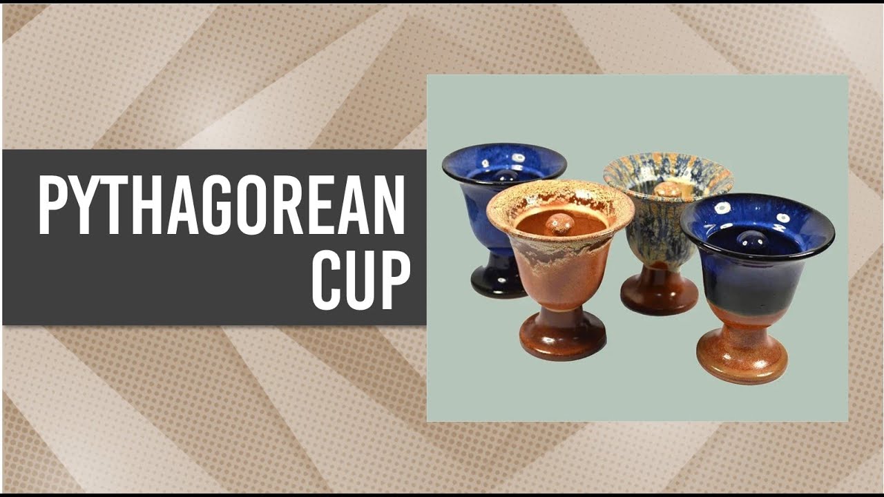 Pythagorean Cup Greedy Cup Greek Magic Trick - YouTube