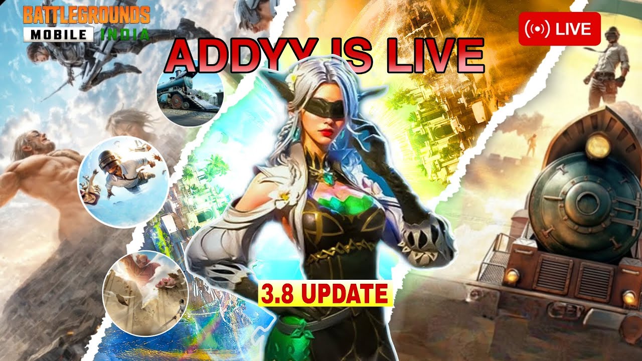 Full Rush Game Play With ADDY is Live @BGMI live @S25ULTRA - YouTube