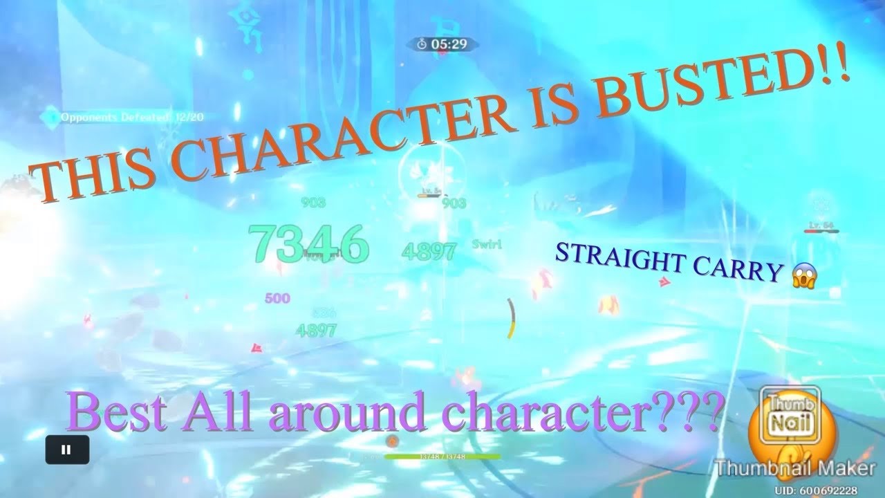 Genshin Impact | Why JEAN is so OP!! | MAIN DPS Build/Guide - YouTube