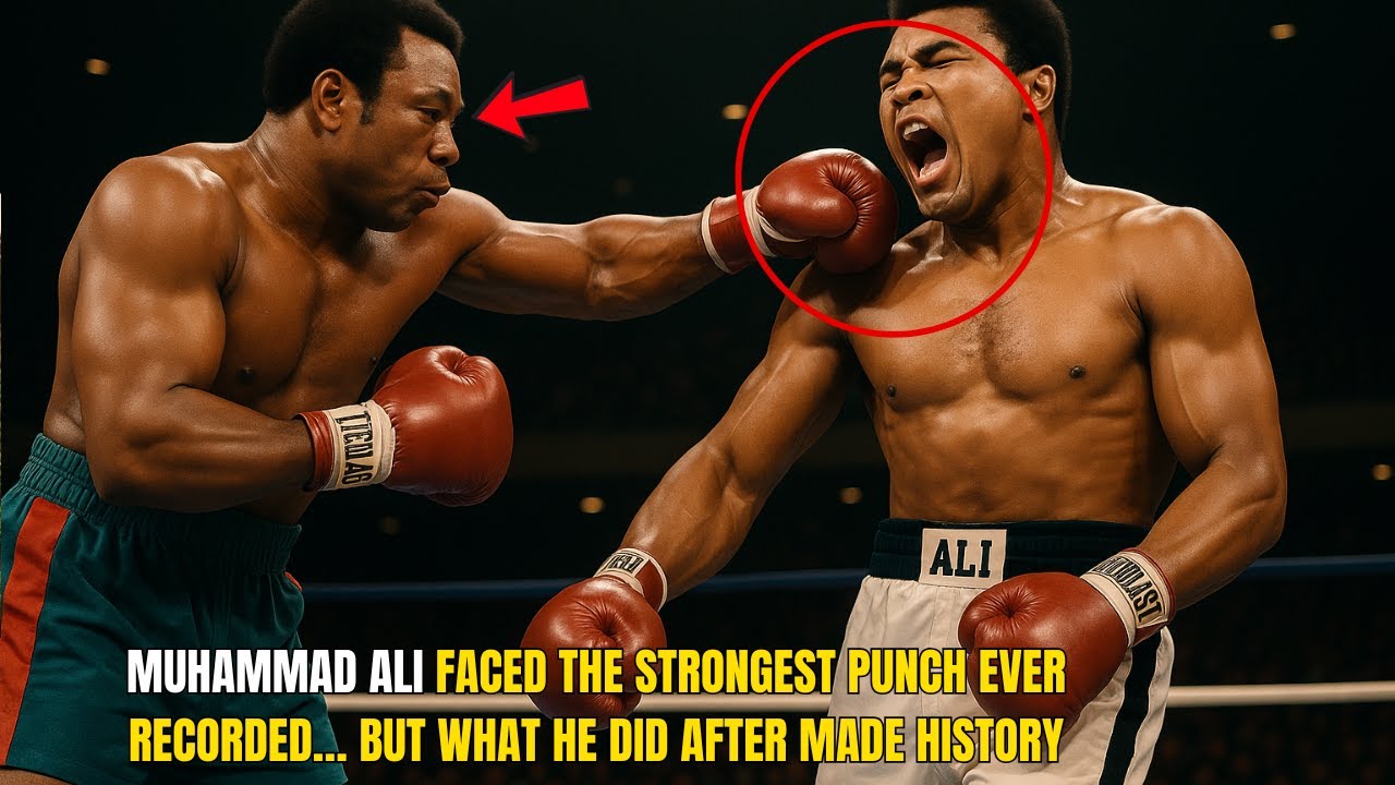 Muhammad Ali Faced the Strongest Punch Ever Recorded… But What He Did ...