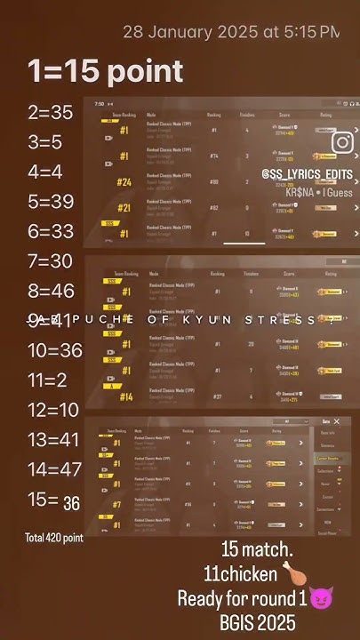 BGIS In-game qualifier 2025 😈qualify for round 1? #bgis #grind - YouTube