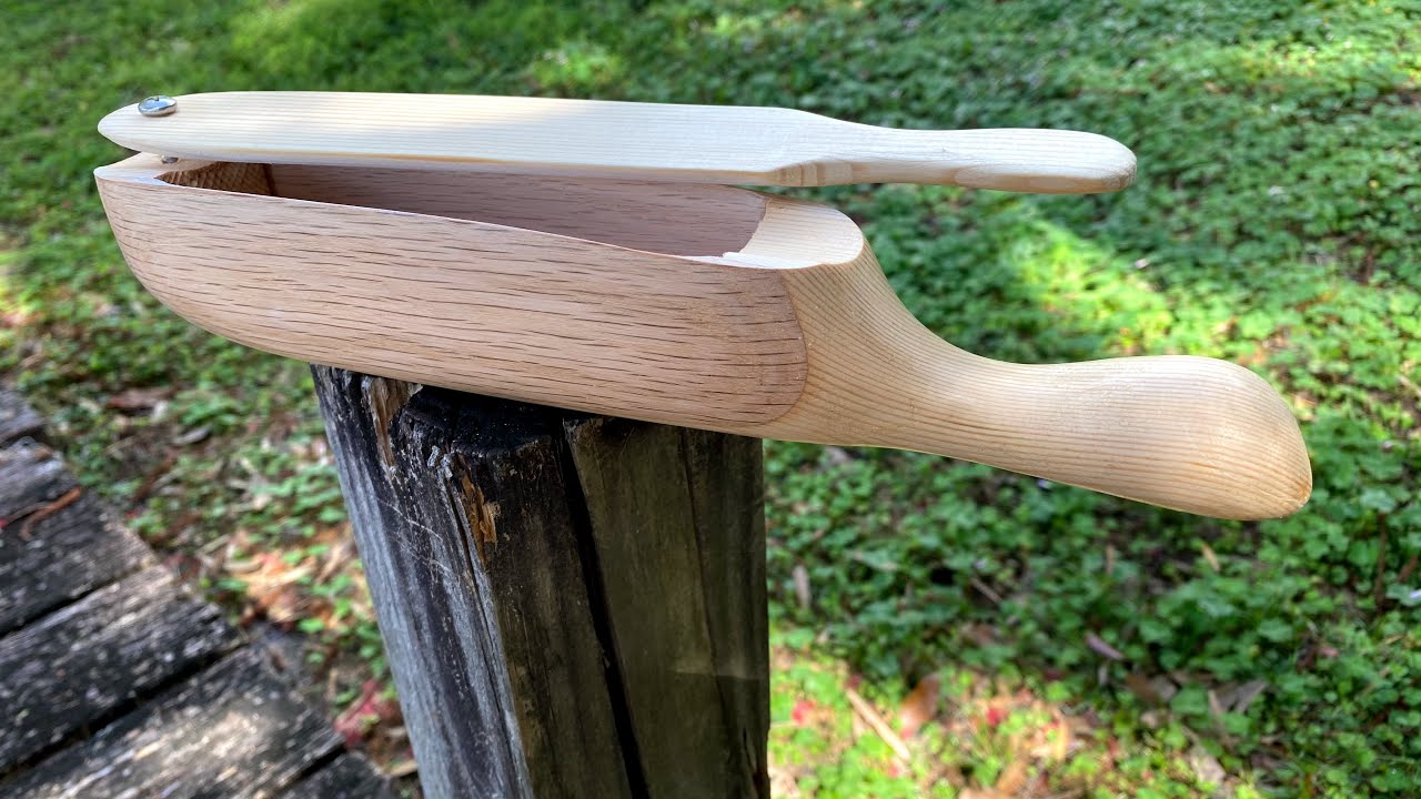 Building a turkey call to use in the woods - YouTube