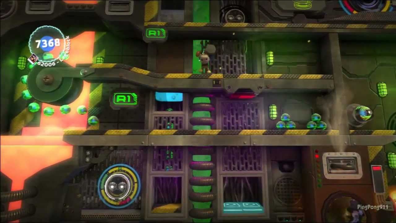 LBP2 - My Robot Factory (platformer) - YouTube