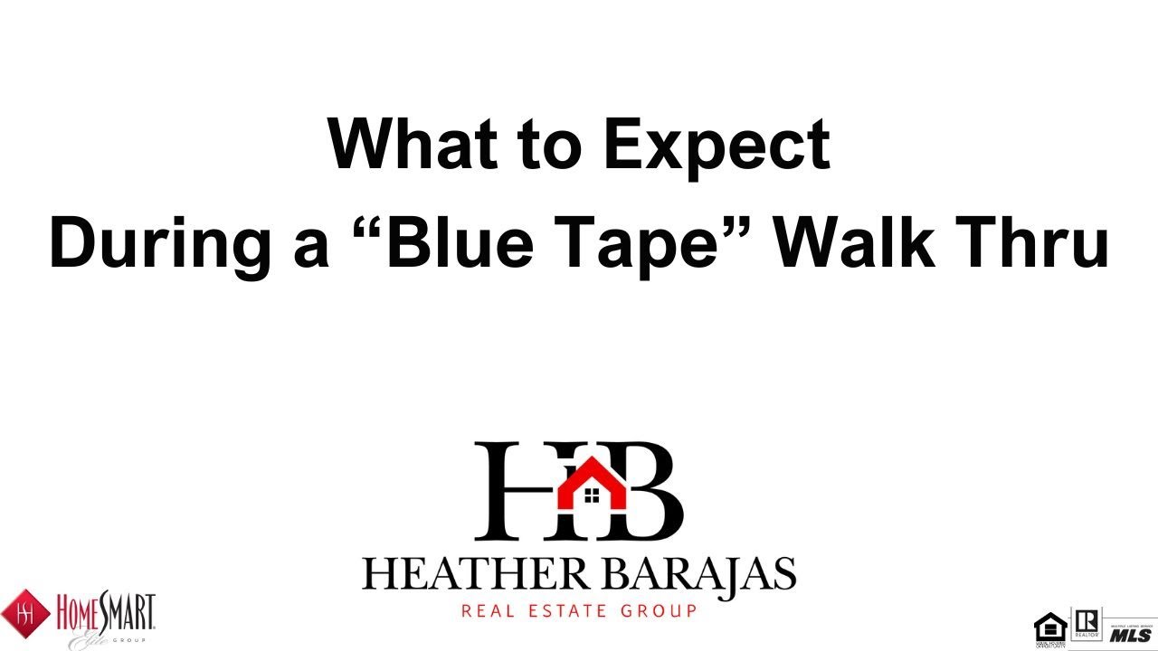 What To Expect During A "Blue Tape" Walk Thru on a New Build in Arizona ...