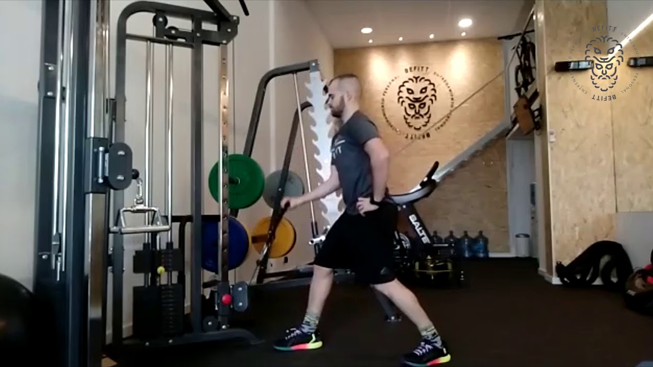 POLEA Flexo extensión biceps unilateral polea baja - YouTube