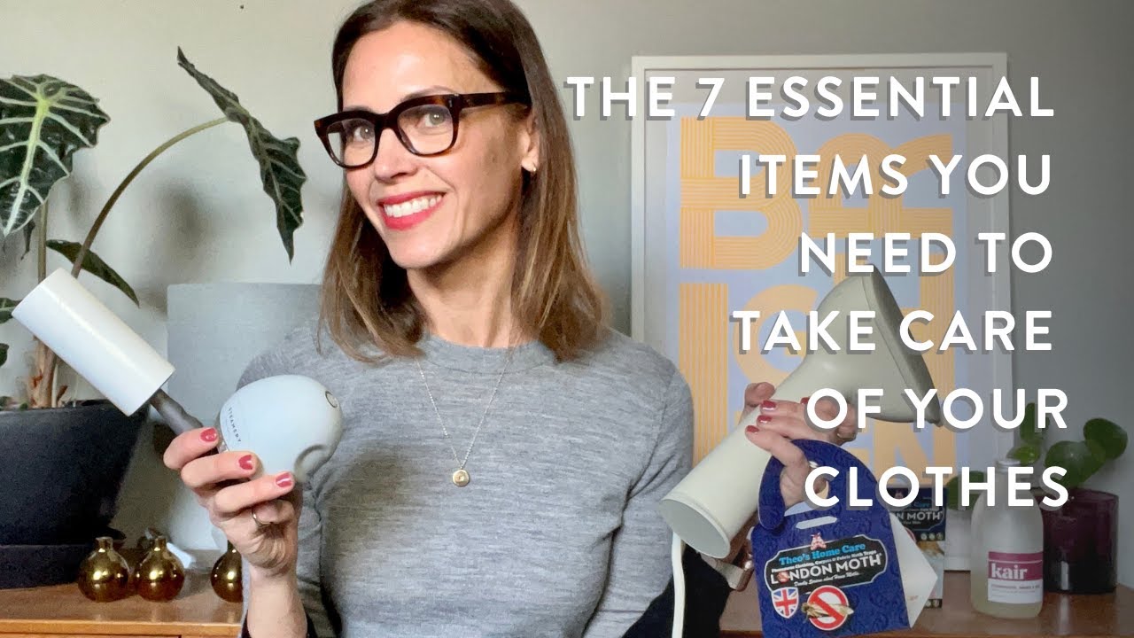 The 7 Essential Items You Need to Take Care of Your Clothes - YouTube